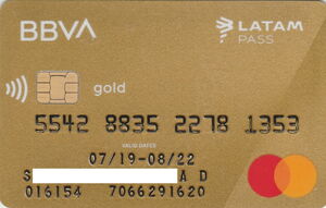 Bank Card: LATAM Pass (Banco Francés (BBVA), ArgentinaCol:AR-MC-0077