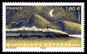 Stamp: Orient Express, 140 Years (FranceYt:FR 5712,Mi:FR 8619