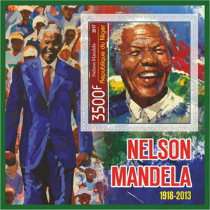 Stamp: Nelson Mandela (Niger: Illegal Stamps(Famous People (2017)) Col ...