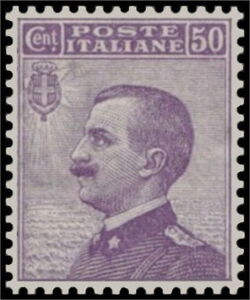 Stamp: King Vittorio Emanuele III (1869-1947) facing left (Italy(King ...