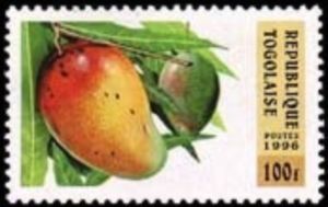 Stamp: Mango (Togo(Fruits (1996)) Mi:TG 2420,Sn:TG 1743,Yt:TG 1562