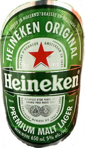 Drink Label: Heineken Original Premium Malt Lager (Heineken Brouwerij ...