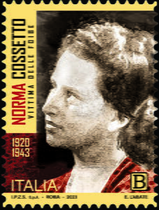 Stamp: Norma Cossetto, Executed by Yugoslav Partisans (ItalyCol:IT 2023 ...