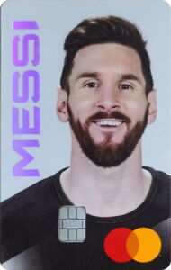Bank Card: Messi (China Citic Bank, China, People's RepublicCol:CN-MC-0198