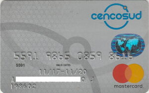 Bank Card: Cencosud S.A (Cencosud S.A., ArgentinaCol:AR-MC-0060.02