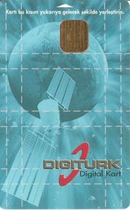 Functional Card: Digiturk (TV Access, Türkiye (Turkey)(Digiturk) Col:TR ...