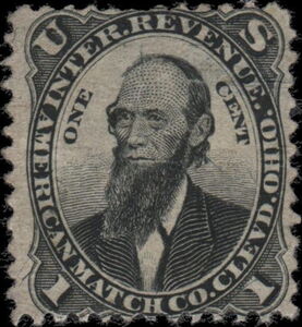 Stamp: American Match Company (United States of America: Revenue Stamps ...