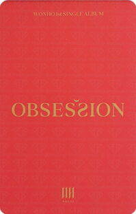 Game Card: Obsession album card (Kpop(Wonho) Col:WONHO-OBSESSION-A007