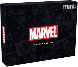 Coin: 2 Dollars (Marvel - Trading Coins Set 5 - Gilded Marvel ...