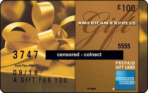 Gift Card: American Express 100 (American Express, United Kingdom of ...