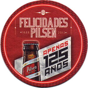 Posavasos de Cerveza: Pilsen (Cervecería Costa Rica, Costa RicaCol:CR ...