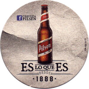 Posavasos de Cerveza: Pilsen (Cervecería Costa Rica, Costa RicaCol:CR ...