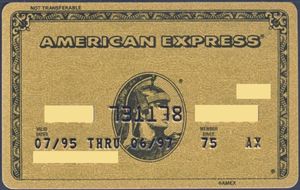 Bank Card: AMERICAN EXPRESS (American Express, United Kingdom of Great ...