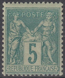 Stamp: Peace and Commerce (Type Sage) (France(Peace and Commerce) Yt:FR ...