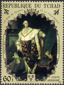 Stamp: Louis XVI (Chad(Kings and Personalities of the French Court) Mi ...