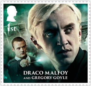 Stamp: Draco Malfoy and Gregory Goyle (United Kingdom of Great Britain ...