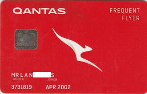 Bank Card: Qantas (Heritage Bank Limited, AustraliaCol:AU-MC-0041