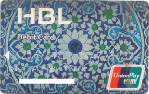 Bank Card: Hbl (Habib Bank Ltd,, PakistanCol:PK-UP-0008.02
