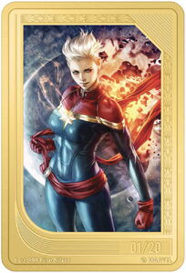 Coin: 2 Dollars (Marvel - Trading Coins Set 5 - Gilded Marvel ...