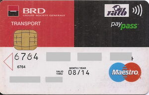 Bank Card: Brd Groupe Societe Generale RATB (Brd Groupe Societe ...