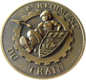 Decoration: 1er Régiment du train (France(Railway Medals) Col:FR-000626