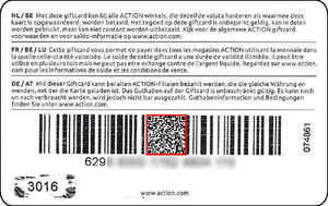 Geschenkkarte: Giftcard (Action, Deutschland, Bundesrepublik(Action ...