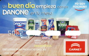 Cartão de Presente: Akii Card - Danone (Carnet, México(Carnet) Col:MX ...