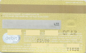 Bank Card: Gold Debit (Banca Comerciala Romana, RomaniaCol:RO-MC-0431