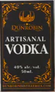 Drink Label: Dunrobin Artisanal Vodka (Dunrobin Distilleries, CanadaCol ...