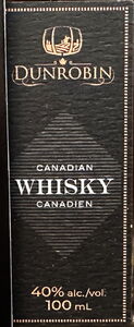Drink Label: Dunrobin Canadian (Dunrobin Distilleries, CanadaCol:CA ...
