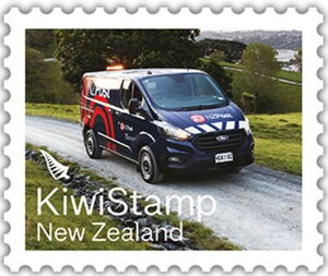 Stamp: Minivan (New Zealand(Kiwi Stamps 2023) Mi:NZ 4020,Sn:NZ 3093,Yt ...