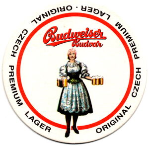 Beer Coaster: Budweiser Budvar (Budvar, Czech RepublicCol:CZ-002016