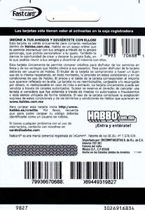 Gift Card: Habbo (Habbo, Mexico(Habbo) Col:MEX-HABBO-006