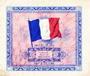 Banknote: 2 Francs (France(1944 First Issue - Supplemental French Franc ...