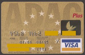 Bank Card: ADAC Plus (Berliner Bank, Germany, Federal RepublicCol:DE-VI ...
