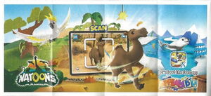 Meal Toy: Dromedary (Kinder Surprise, Europe(Kinder - Natoons 23/24 ...