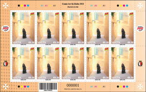 Stamp: Comic Art (Malta(Comic Art in Malta) Col:MT 2023.10.25-02a