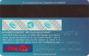 Bank Card: Banklink (Allied Irish Banks (AIB), IrelandCol:IE-MS-0006.04