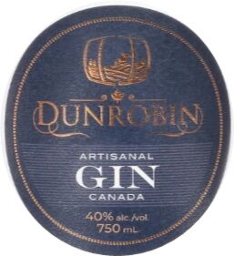 Drink Label: Dunrobin Artisanal Gin Canada (Dunrobin Distilleries ...