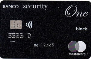 Tarjeta de Banco: One (Banco Security, ChileCol:CL-MC-0022 💳