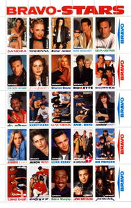 Sello: Bravo Stars (Estados Unidos de América: Sellos Cenicienta(Bravo ...