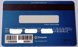 Functional Card: Club (Cinema, Mexico(Club Cinépolis) Col:MX-Cinepolis-001