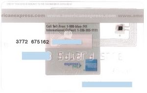 Bank Card: AMERICAN EXPRESS blue transparent 1 (American Express ...