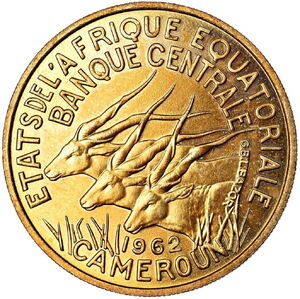 Coin: 25 CFA Francs (Essai - Mule) (Equatorial African States(Patterns ...