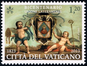 Stamp: Lateran Union of Canons Regular, Bicentenary (Vatican CitySn:VA ...