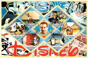 Stamp: Disney Cartoon Characters (Mali: Illegal Stamps(Disney (2006 ...