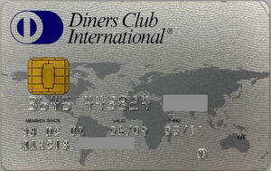 Bank Card: Diners Club International (Diners Club International ...
