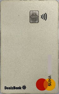 Bank Card: Denizbank (Denizbank, Türkiye (Turkey)Col:TR-MC-0537.03