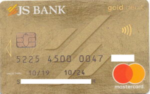 Bank Card: JS Bank (JS Bank Limited, PakistanCol:PK-MC-0047.01
