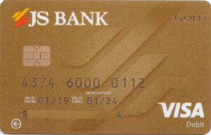 Bank Card: JS Bank (JS Bank Limited, PakistanCol:PK-VI-0090